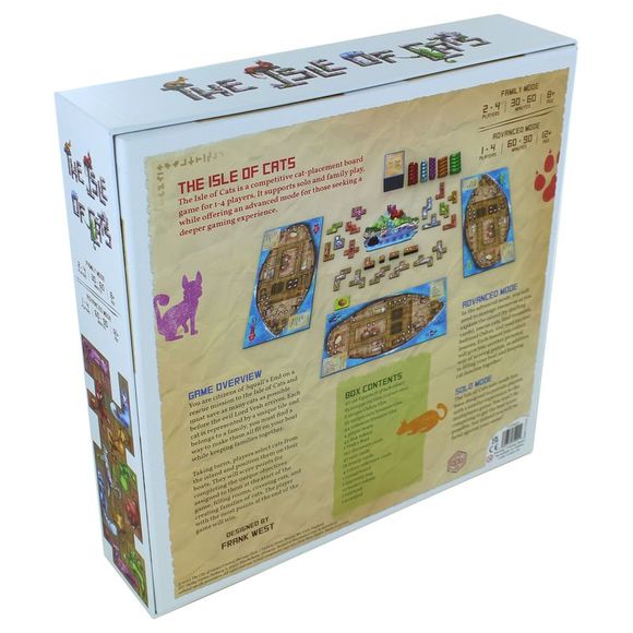 The City of Games | Games | The Isle Of Cats Family Board Game | Poshmark